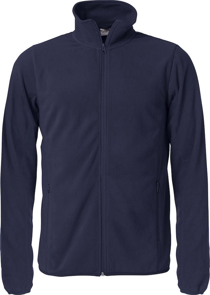 Clique Basic Micro Fleece Jacka Herr Marinblå — ScandiGolf